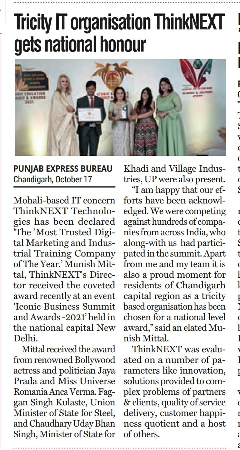 Online Internship for Engineering Students - ThinkNEXT